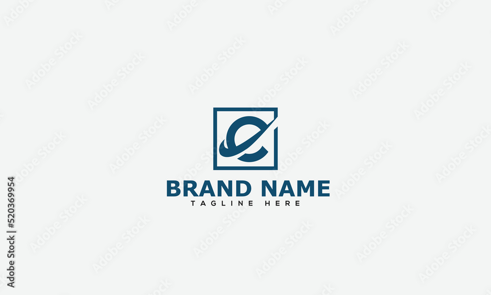 Logo design letter E . Elegant modern. Vector template. Stock Vector ...