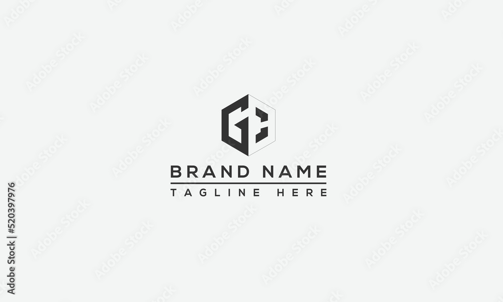 Logo design letter GC . Elegant modern. Vector template. Stock Vector ...