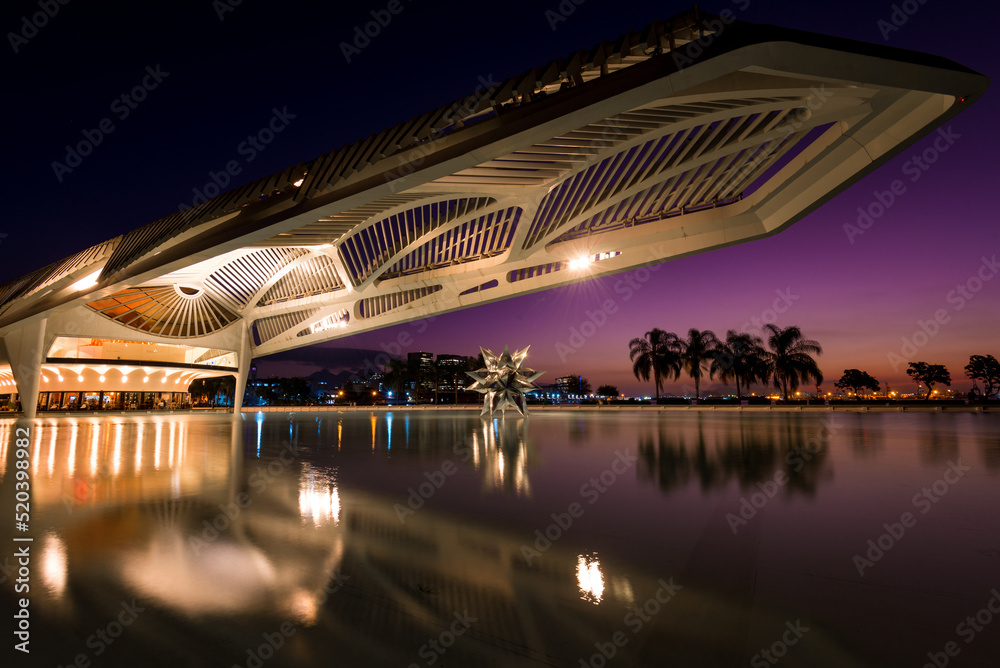 Rio de Janeiro, Brazil - July 14, 2022: The Museum of Tomorrow, a ...