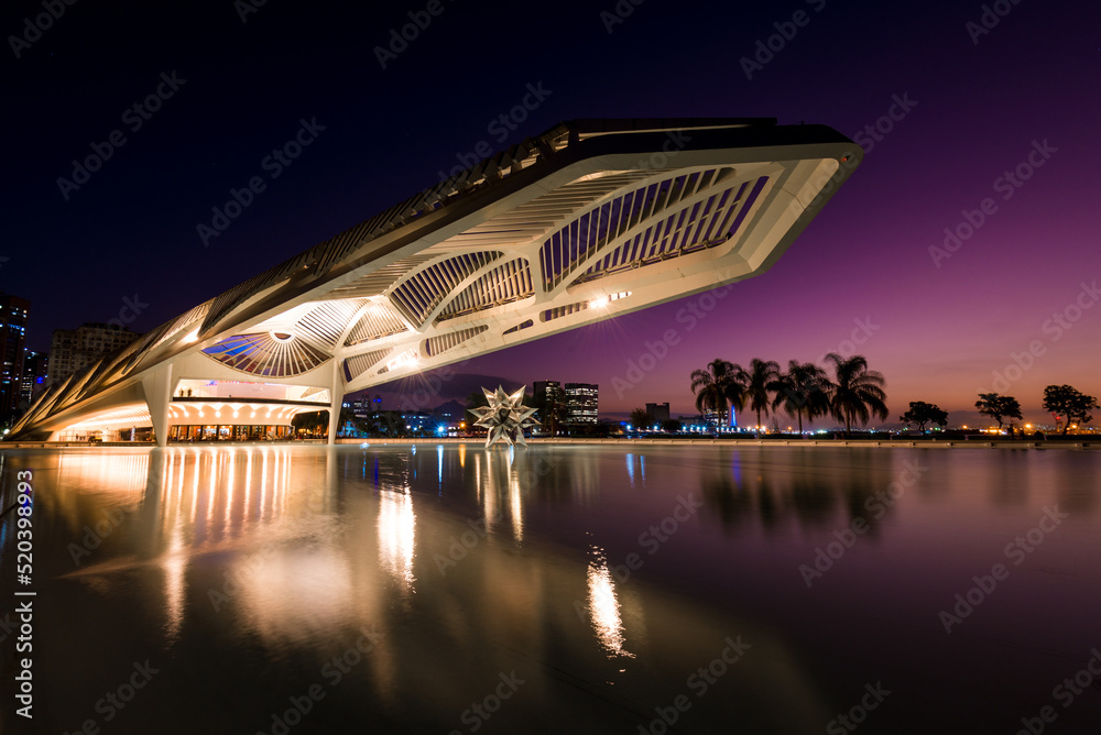 Rio de Janeiro, Brazil - July 14, 2022: The Museum of Tomorrow, a ...