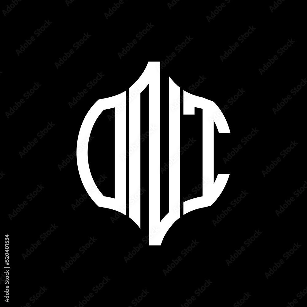 ONT letter logo. ONT best black background vector image. ONT Monogram ...