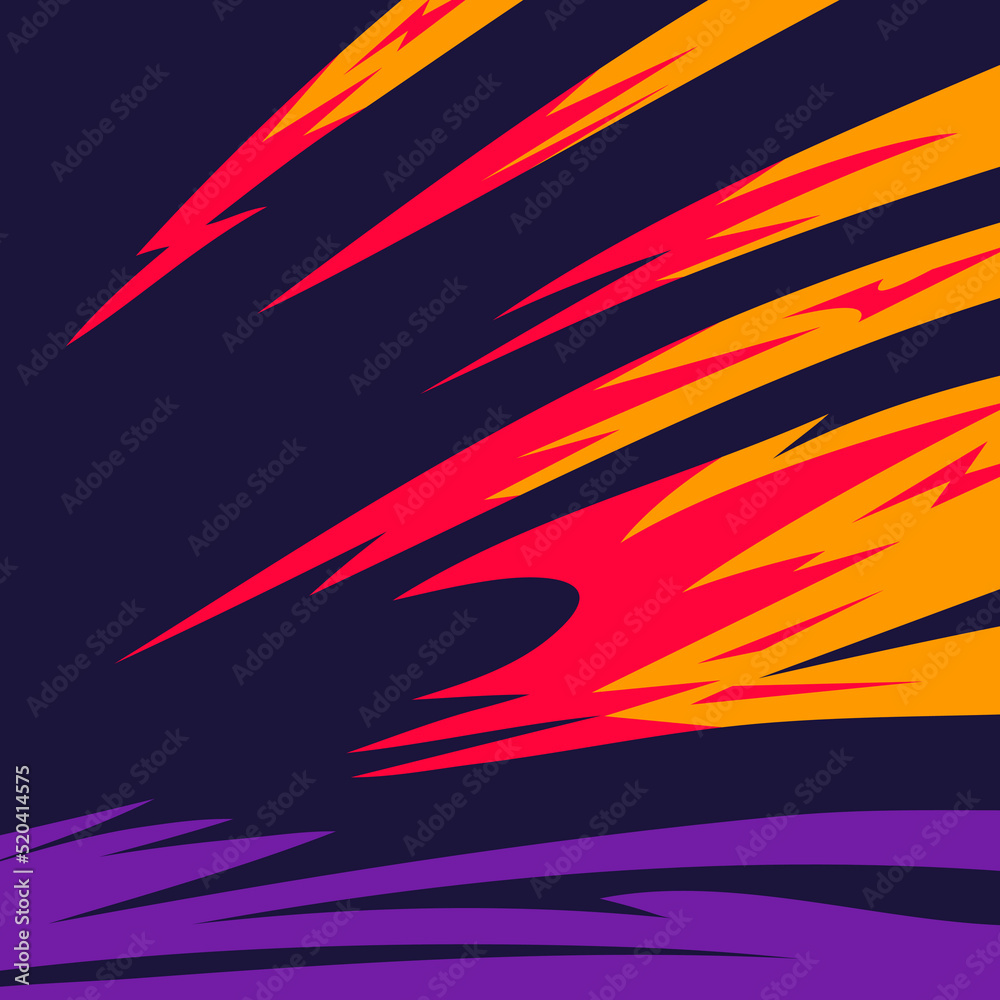 Comic book fantastic fire flames, smoke backgrounds. Boom lightning ...