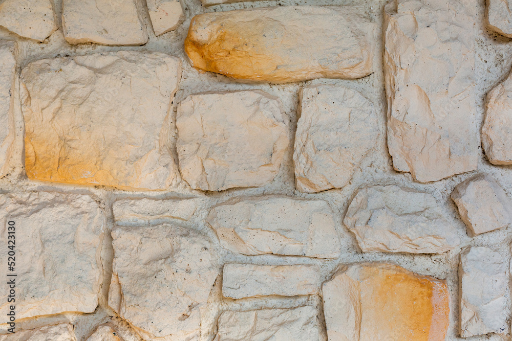 The texture of the stone wall. Background texture of the stone wall of ...