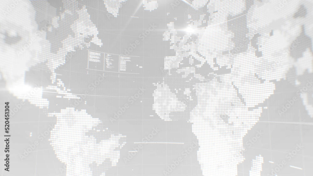 Digital World Map Background Digital world map background loop for ...