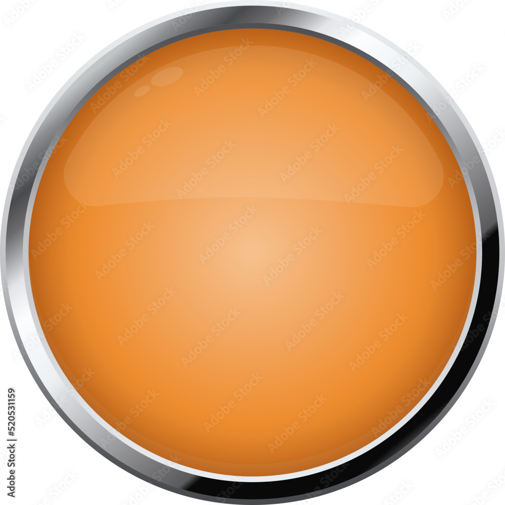 Realistic colored button clip art Stock Vector | Adobe Stock