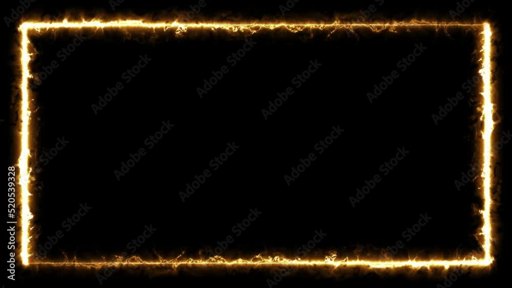 Infinite Continual Frame Background Seamless Loop Rectangle Animated Loopable Continuous