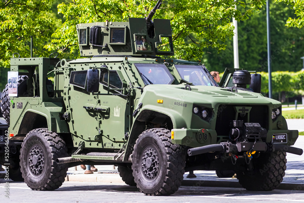 Vilnius Lithuania 2022-06-03 The Oshkosh L-ATV is a light utility ...