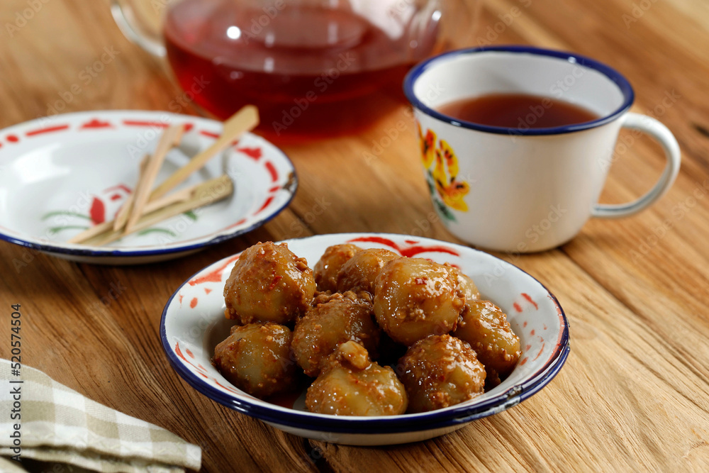 Cilok is Aci Dicolok, Traditional Street Food from West Java, Made from ...