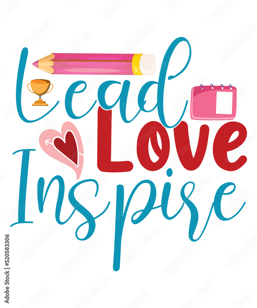 Back to School PNG Alphabet Bundle, 8 Sets, Floral Apple Pencil Note ...