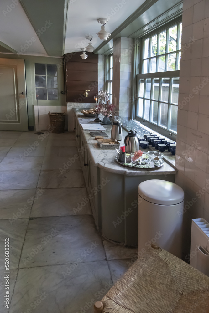Interior of Bartolotti House (1620) - canal house in Amsterdam, was ...