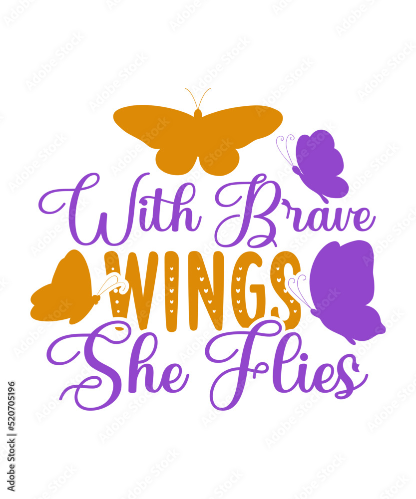 Vektorová grafika „Simple Butterfly SVG, Split Monogram SVG, Butterfly ...