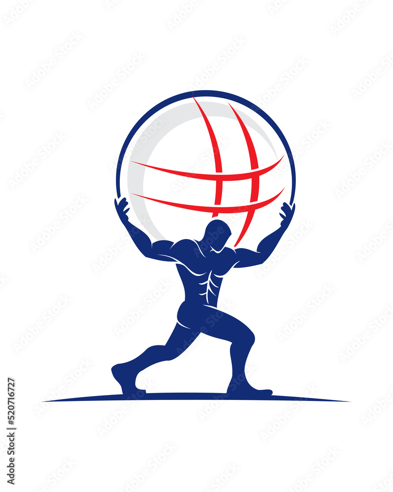 Atlas Logo Stock Vector | Adobe Stock