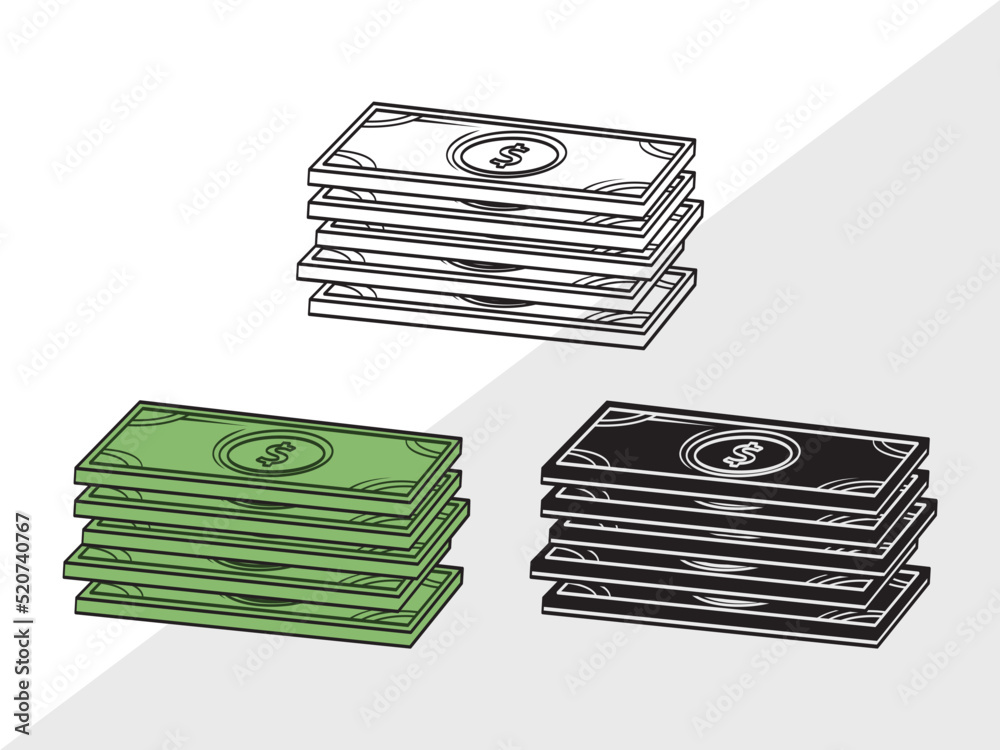 Money SVG | Dollars Svg | Money Bag With Dollar Svg | Money Bag Svg ...