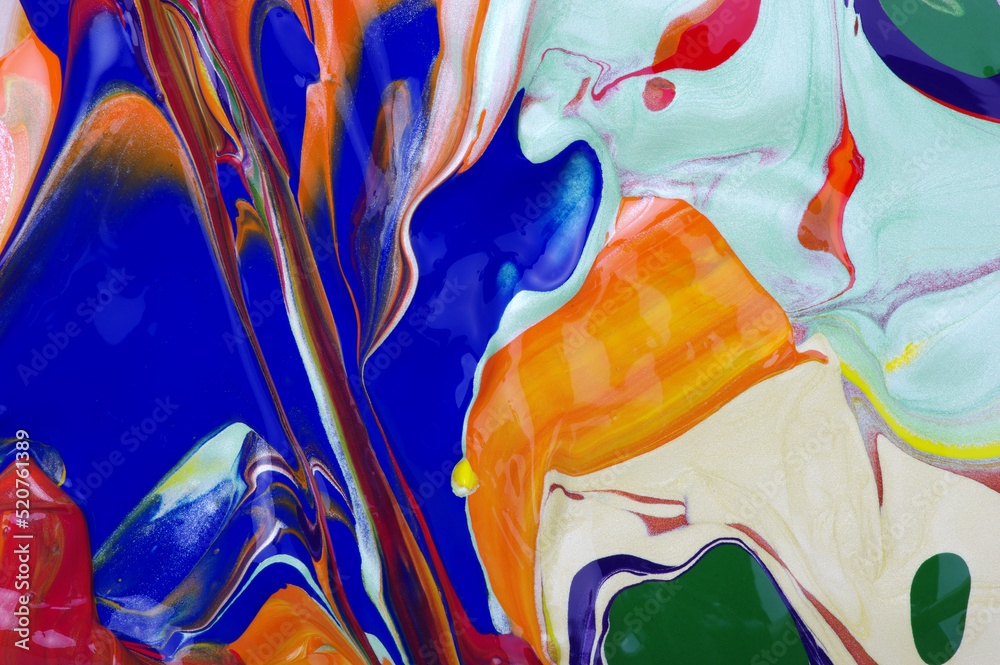Abstract paint background. Color mix texture. Stock Photo | Adobe Stock