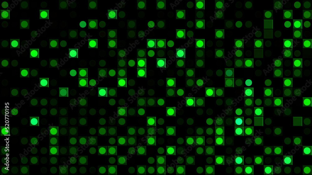 Abstract background with animation of flicker and moving retro ...