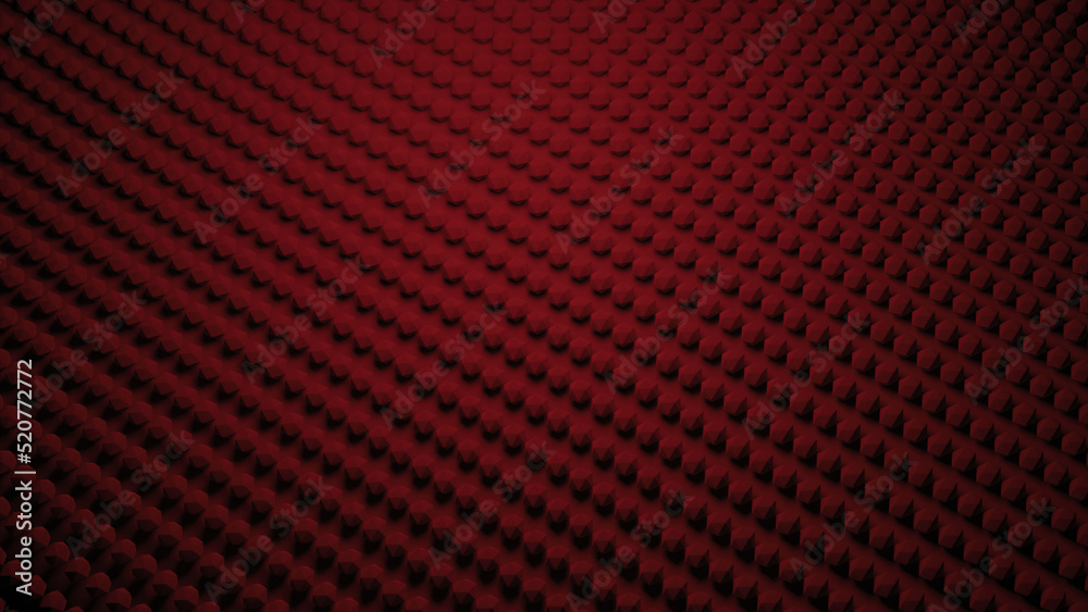 Moving background with dots on surface. Design. Colored background with ...