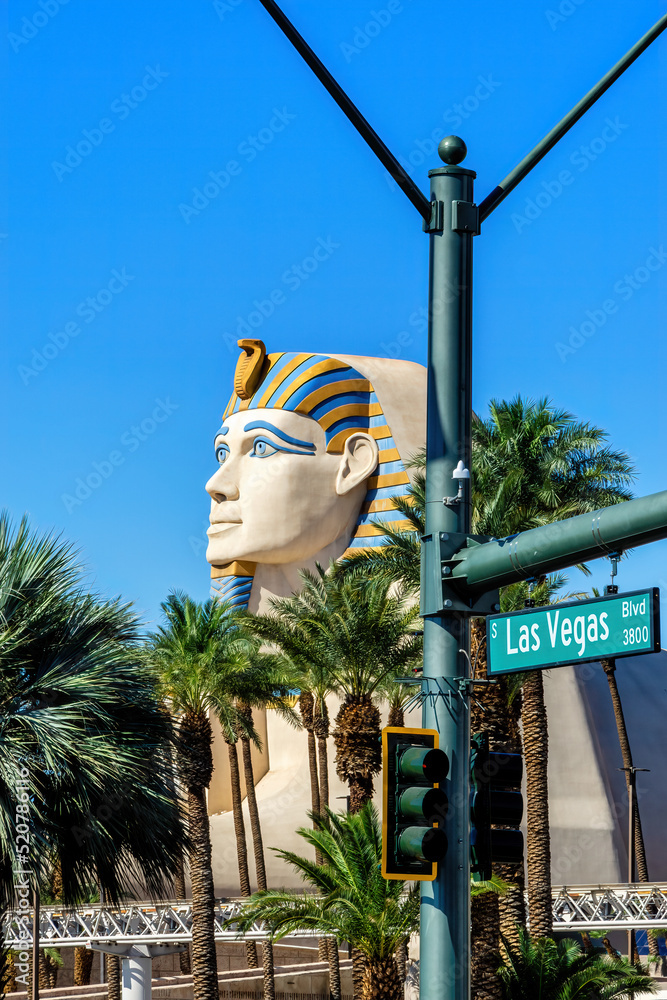 Luxor Las Vegas in Las Vegas. Luxor opened in 1993 and contains a ...