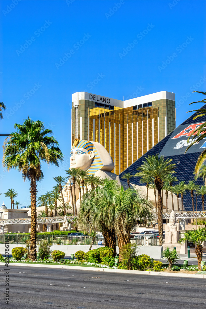 Luxor Las Vegas in Las Vegas. Luxor opened in 1993 and contains a ...