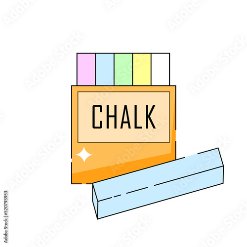 Box Of Chalk Clipart