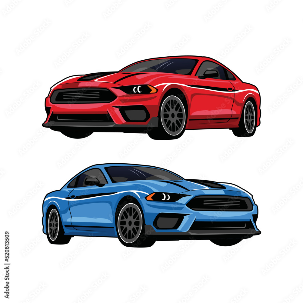 sports car vector car vector car logo Stock Vector | Adobe Stock