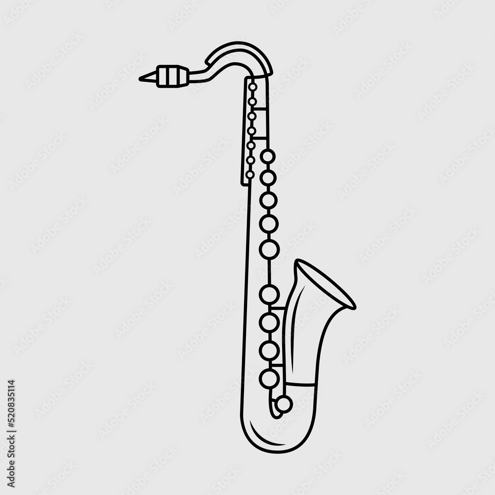 Saxophone SVG Bundle Cut File, Tenor saxophone Svg, Saxophone Player ...