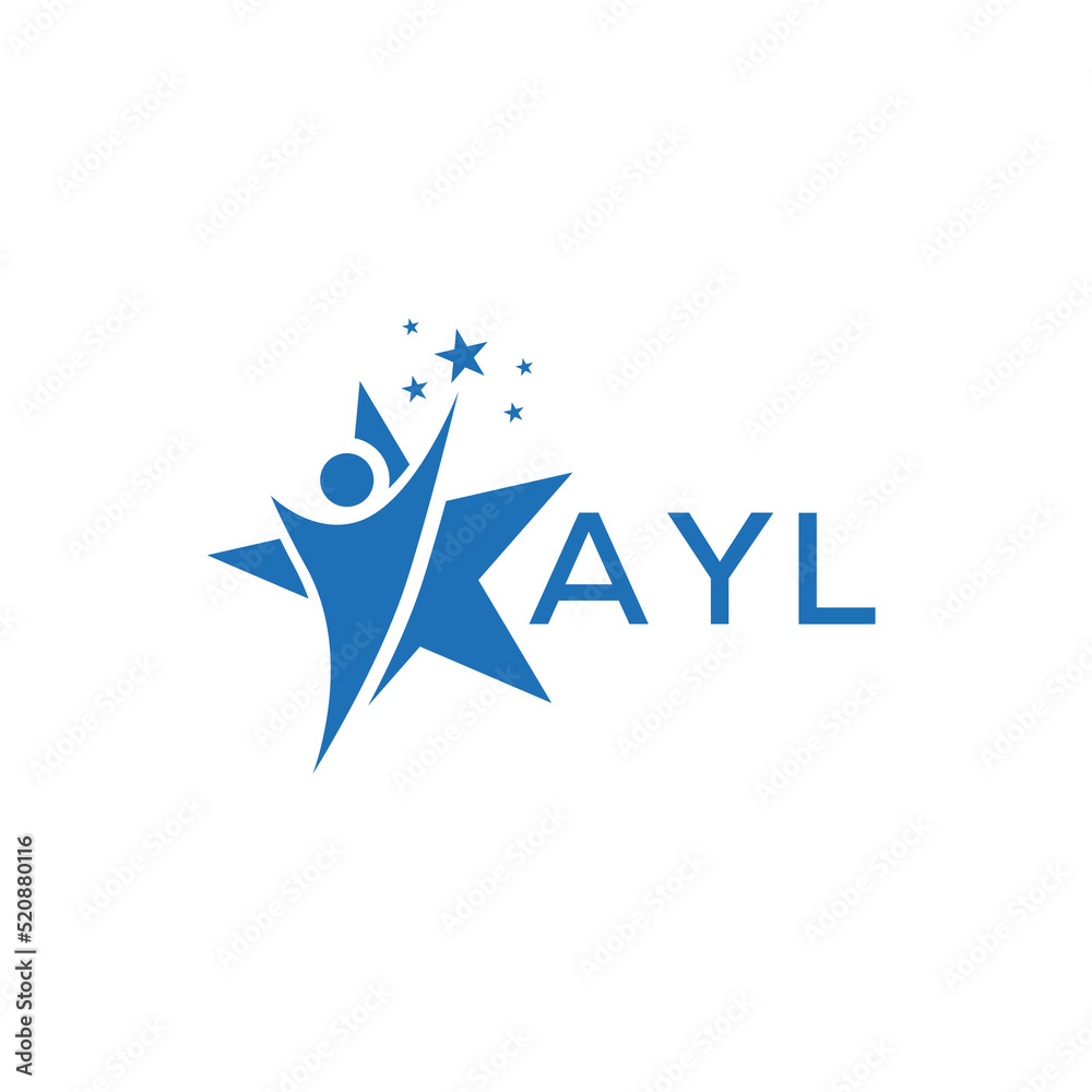 AYL Letter logo white background .AYL Business finance logo design ...