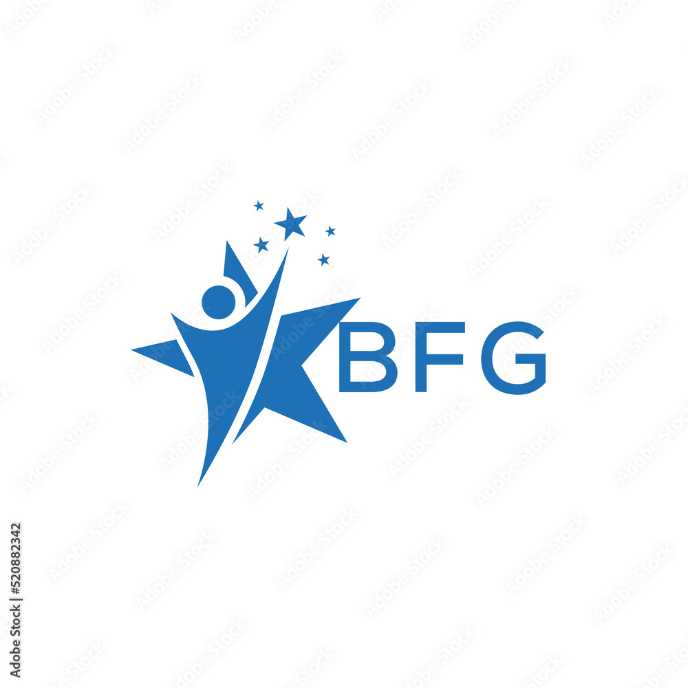 BFG Letter logo white background .BFG Business finance logo design ...