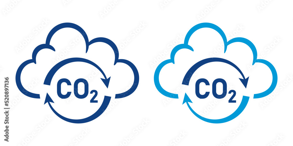 Poster CO2 recycling, carbon dioxide footprint neutral, greenhouse gas ...