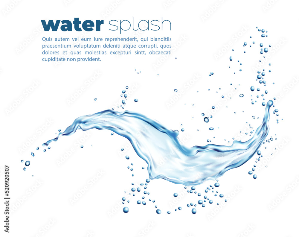 Splash Water Vector Free Download