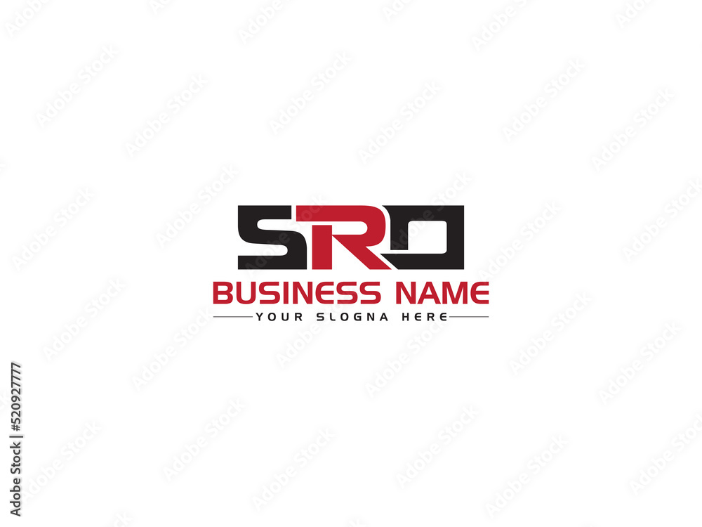 Alphabet SRO Logo Icon Vector, Premium SR s r o Logo Image Design And ...