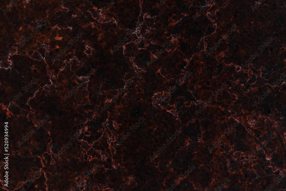 Black marble texture with red veins. Abstract background photo Stock ...