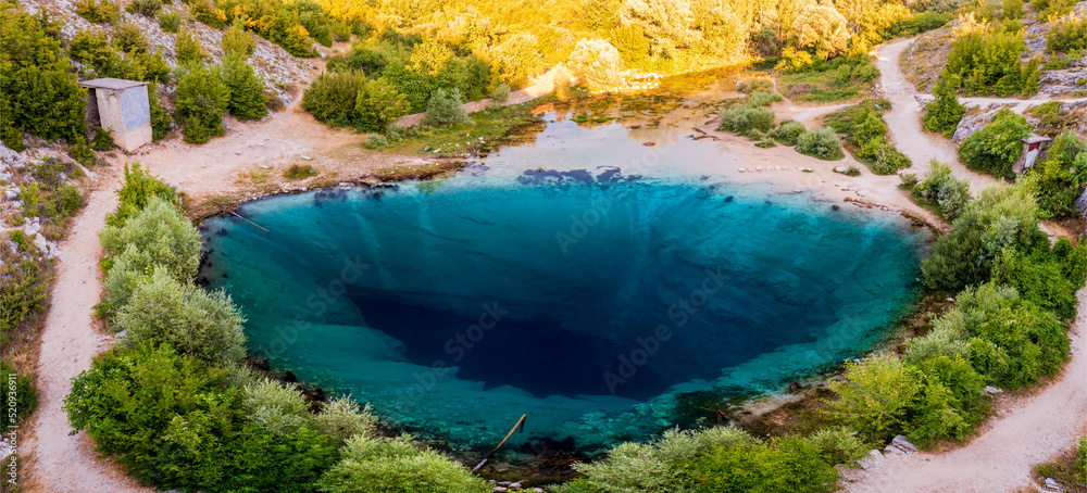 The Cetina River Spring, Known as the Eye Of The Earth is an incredible ...