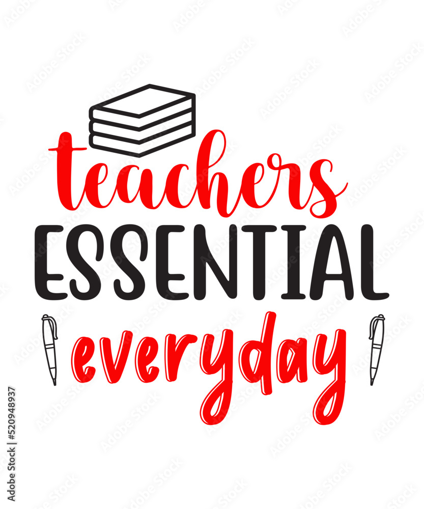 Teacher Svg Bundle, Teacher Svg, Funny Svg, School Teacher Shirt Svg ...