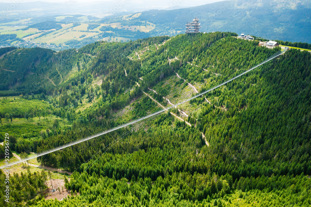 Sky Bridge 721 is the longest suspension bridge between two hills in ...