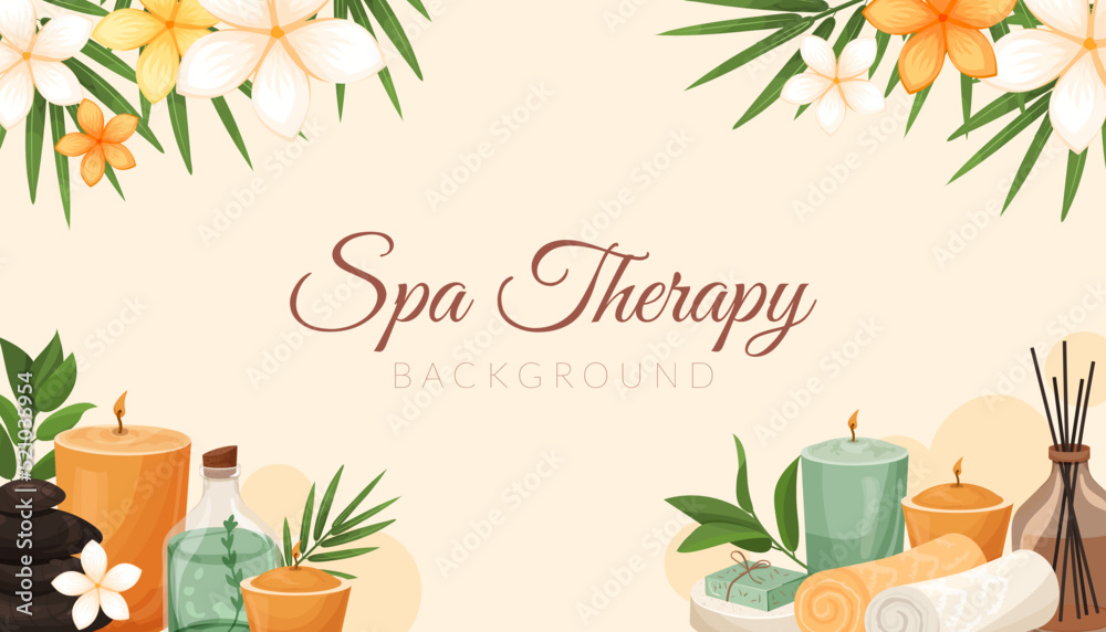 Spa Vector Background