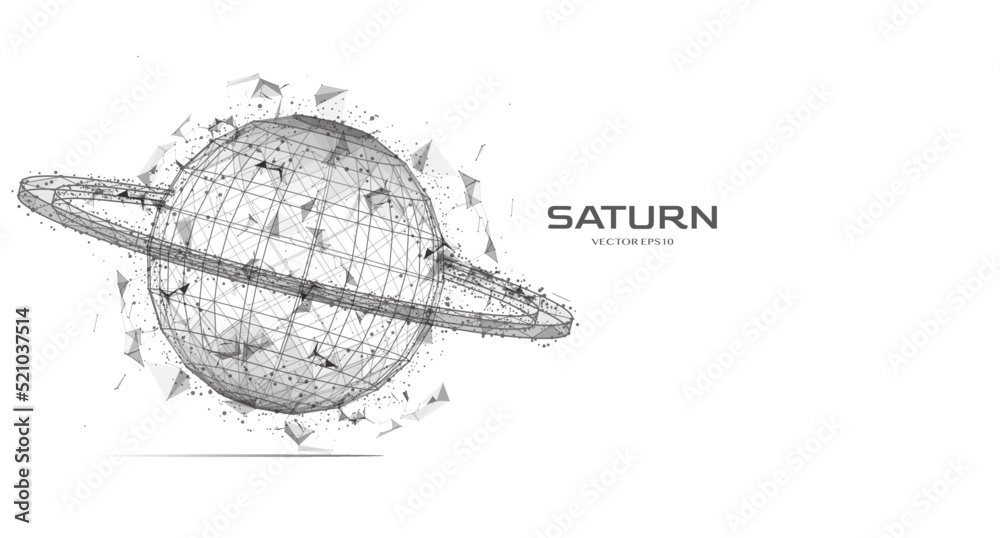 Saturn Planet Sphere