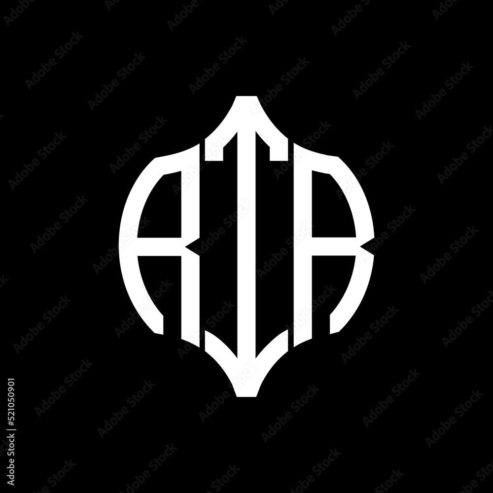 RTR letter logo. RTR best black background vector image. RTR Monogram ...