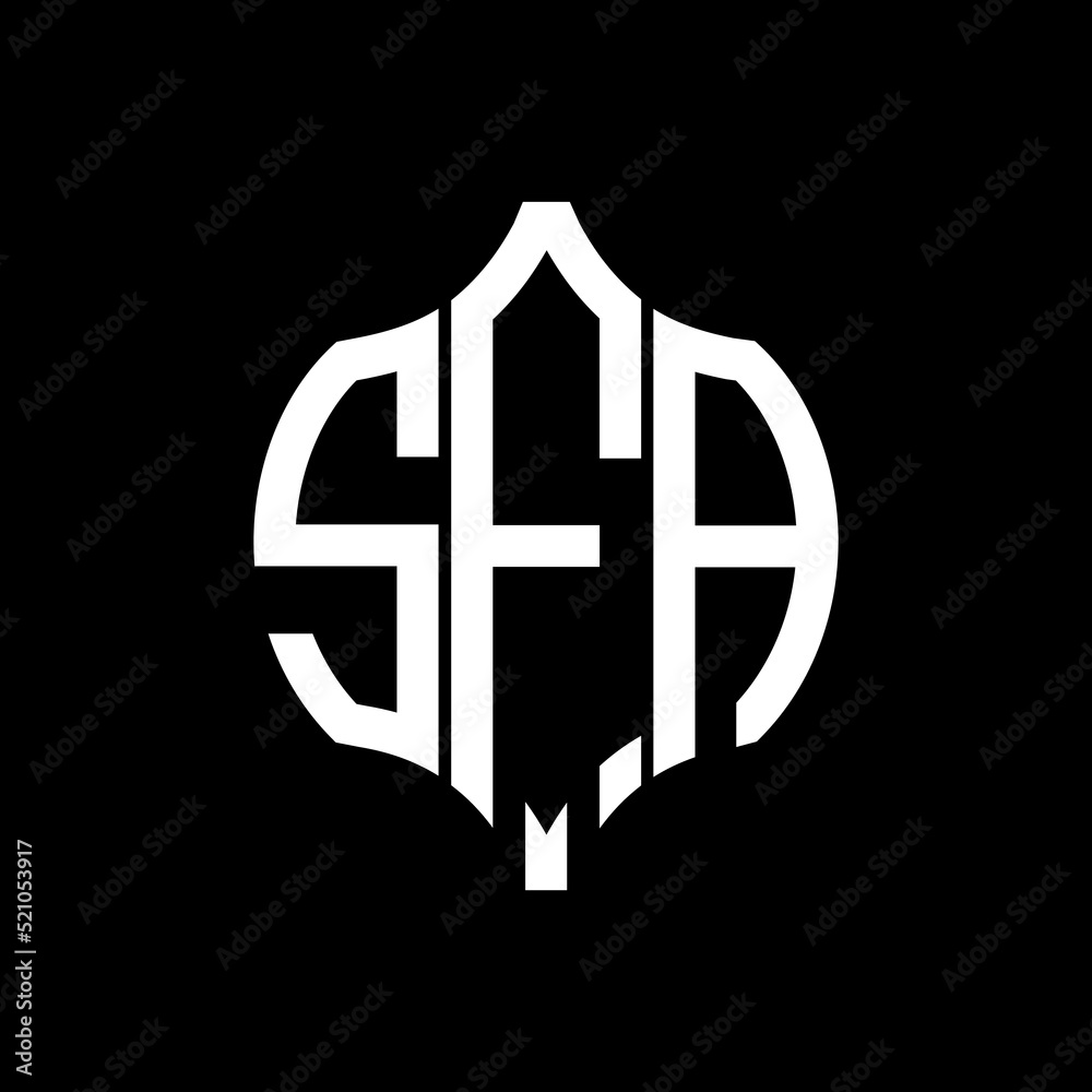 SFA letter logo. SFA best black background vector image. SFA Monogram ... SFA letter logo. SFA best black background vector image. SFA Monogram ...