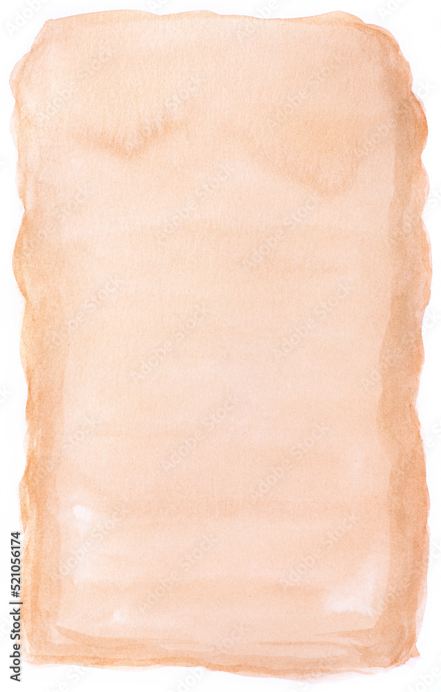 old paper vintage aged with watercolor painting Stock Photo | Adobe Stock