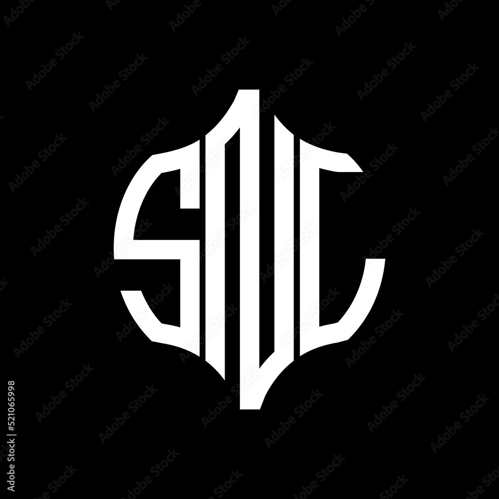 SNL letter logo. SNL best black background vector image. SNL Monogram ...
