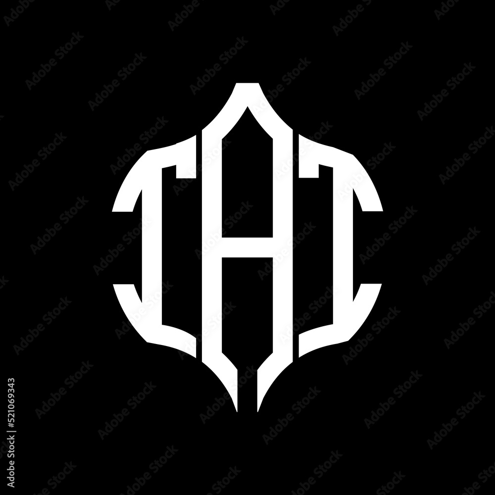 TAT letter logo. TAT best black background vector image. TAT Monogram ...