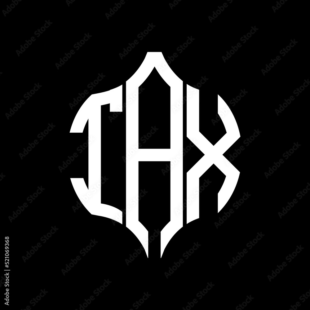 TAX letter logo. TAX best black background vector image. TAX Monogram ...