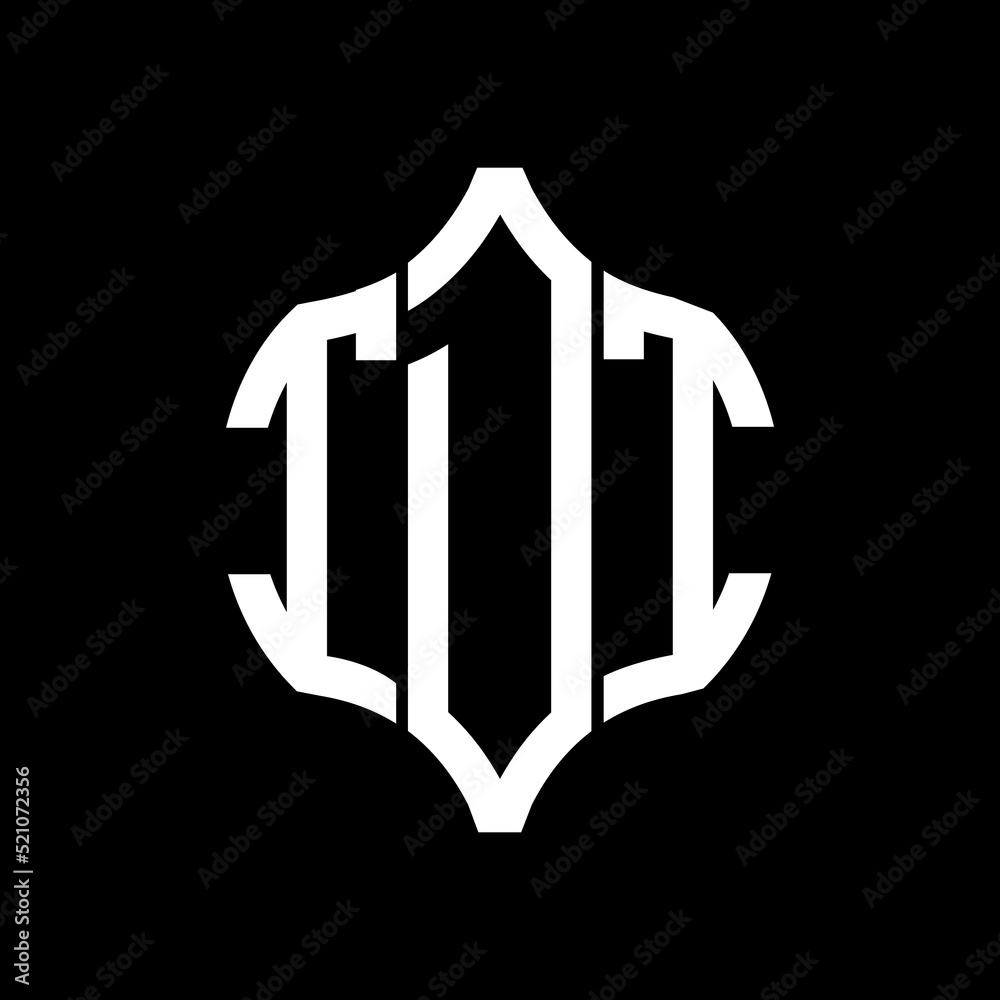 TDT letter logo. TDT best black background vector image. TDT Monogram ...