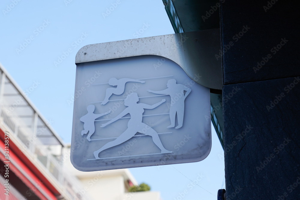 L'assurance maladie logo text of French Health Insurance sign brand on ...