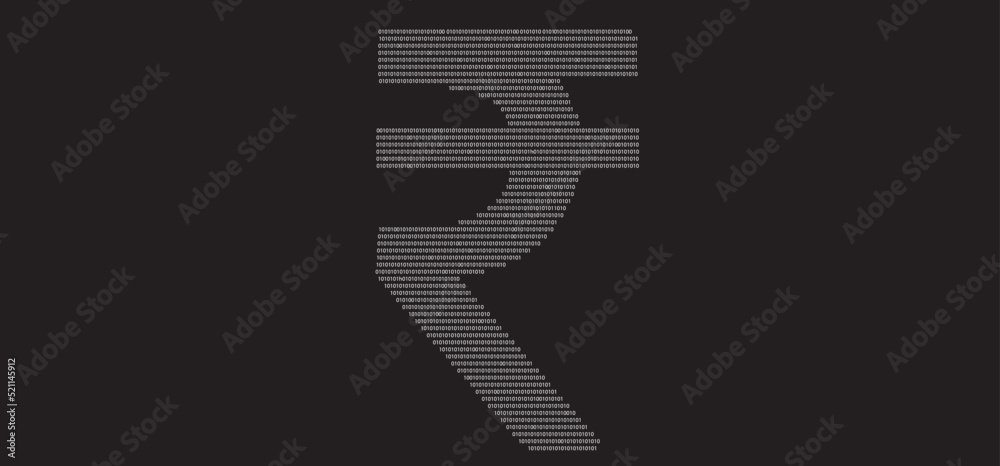 2D illustration Rupee currency binary sign Stock Vector | Adobe Stock
