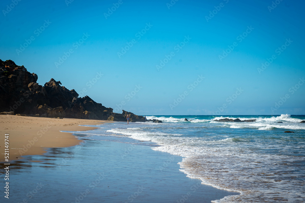 playas y calas del mar Mediterraneo en Conil de Frontera en Cadiz ...