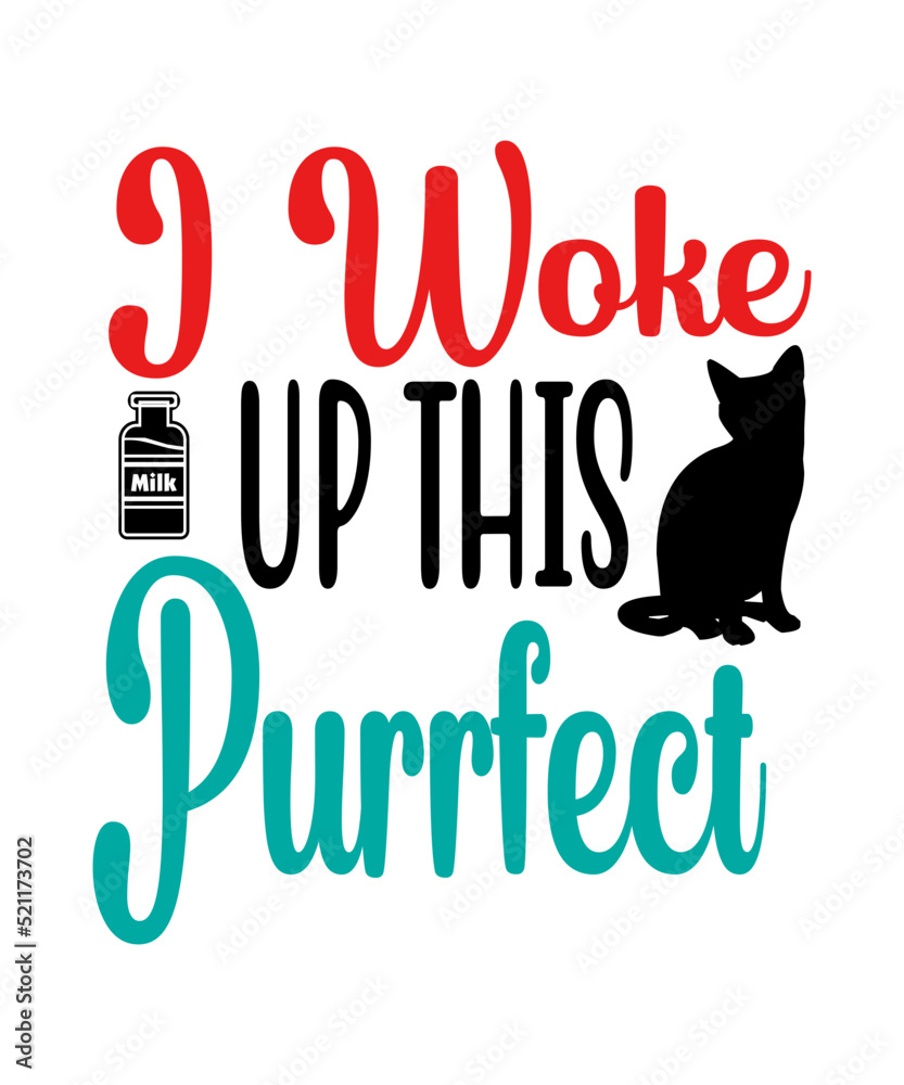 Vetor do Stock: Cat Svg Bundle, Cat Mom Svg, Cat Lover svg, Cat Sayings ...