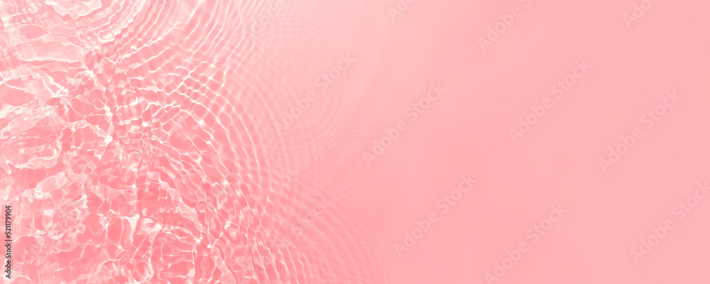 Fresh water background. Bright pink color pattern with natural rippled ...