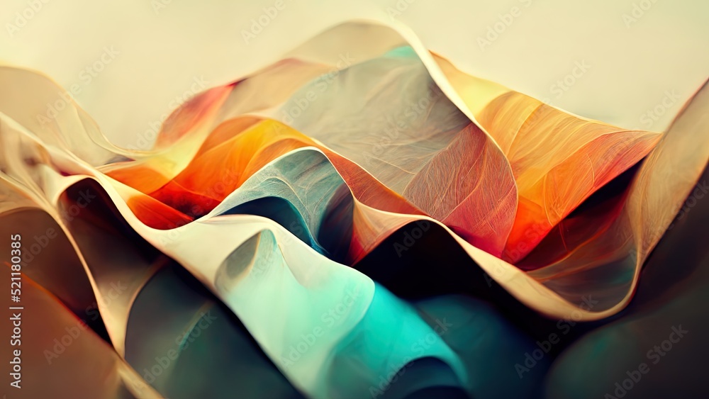 4K Abstract wallpaper colorful design, shapes and textures, colored ...
