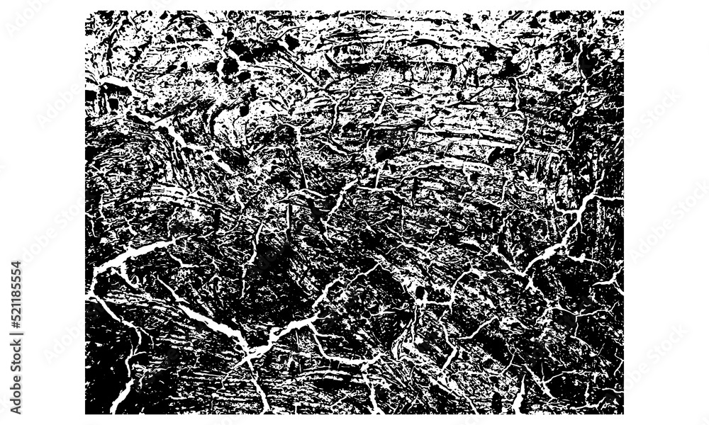 Broken texture white and Black, grunge texture Overlay Distress ...